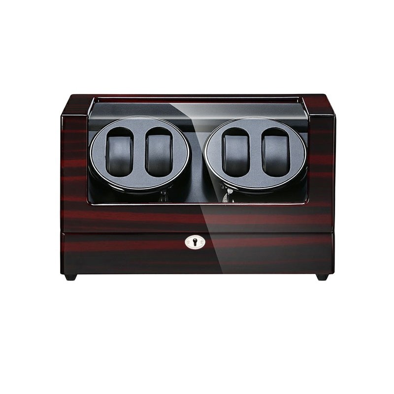 Automatic Rolex watch winder box for 4 watches