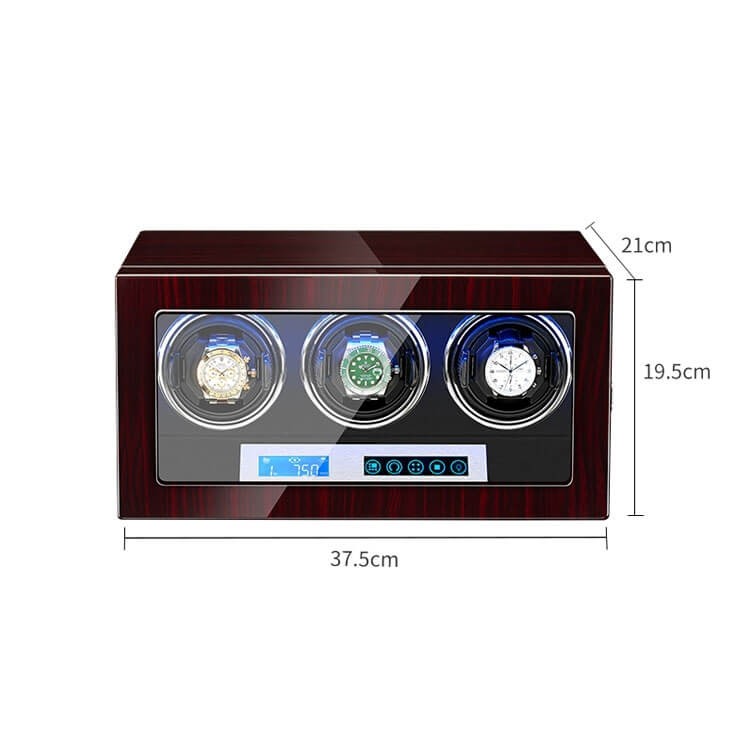 Triple Watch Winder With lcd Touch Screen Available at Roroos - For 3 ...