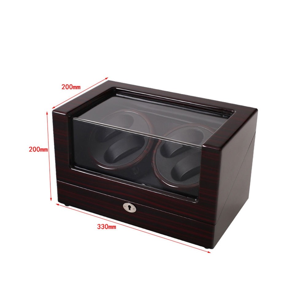 Automatic Rolex watch winder box for 4 watches