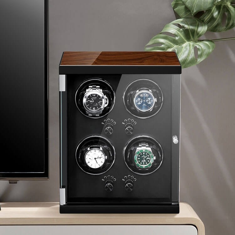 Classic Vertical Quad Automatic Watch Rotator - ROROOS